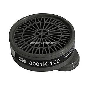 3M 7001K-100 Single Cartridge For Organic Vapor (100cc)